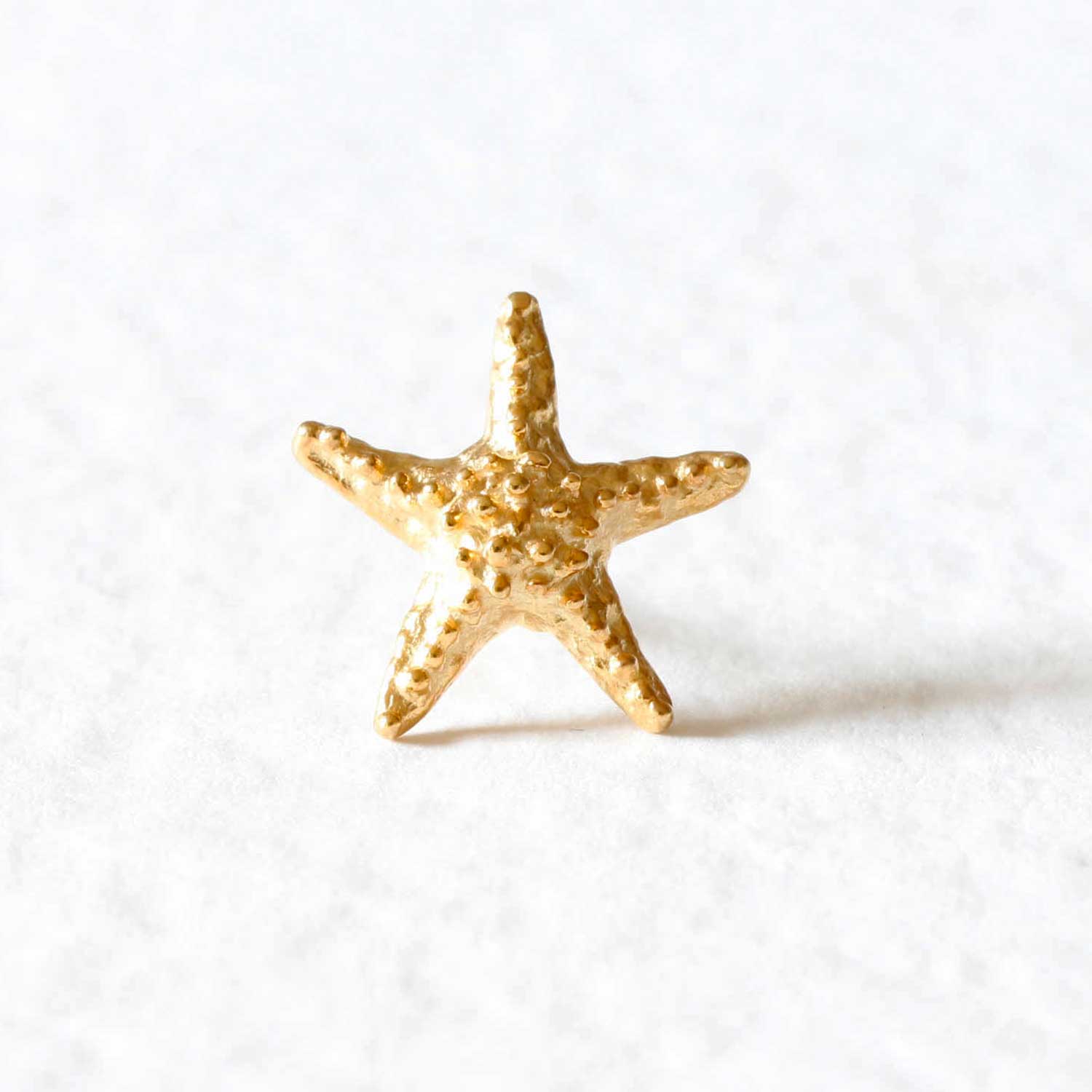 Starfish Lapel Pin/Brooch – Silver/Gold – Lee Renée Ltd